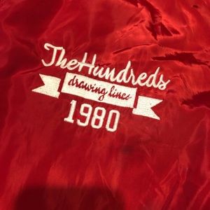 The Hundreds | Jackets & Coats | The Hundreds Reloaded Red Jacket ...